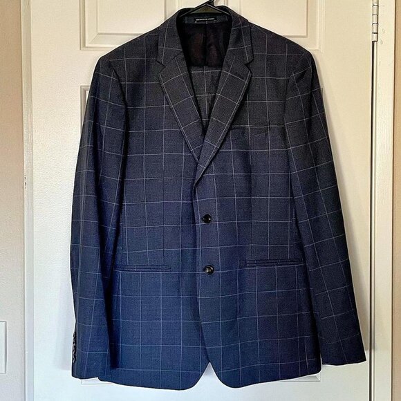 Reiss | Suits & Blazers | Reiss Mens Blue Suit | Poshmark